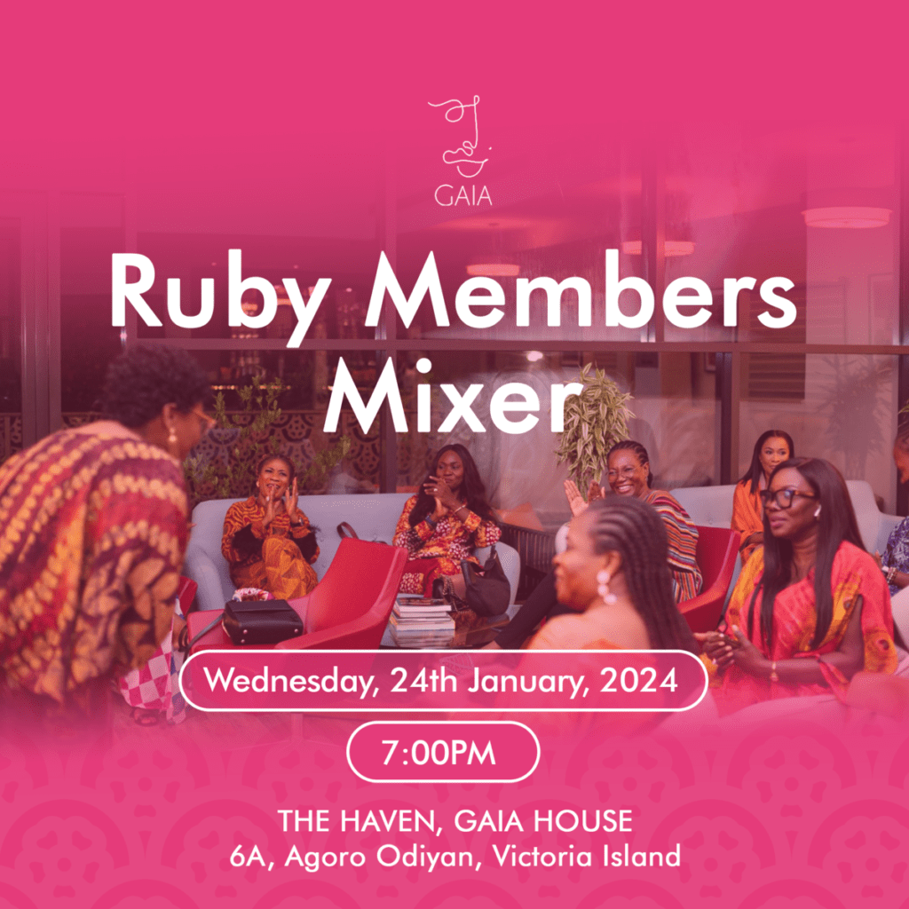 Ruby Members Mixer - GAIA AFRICA Club